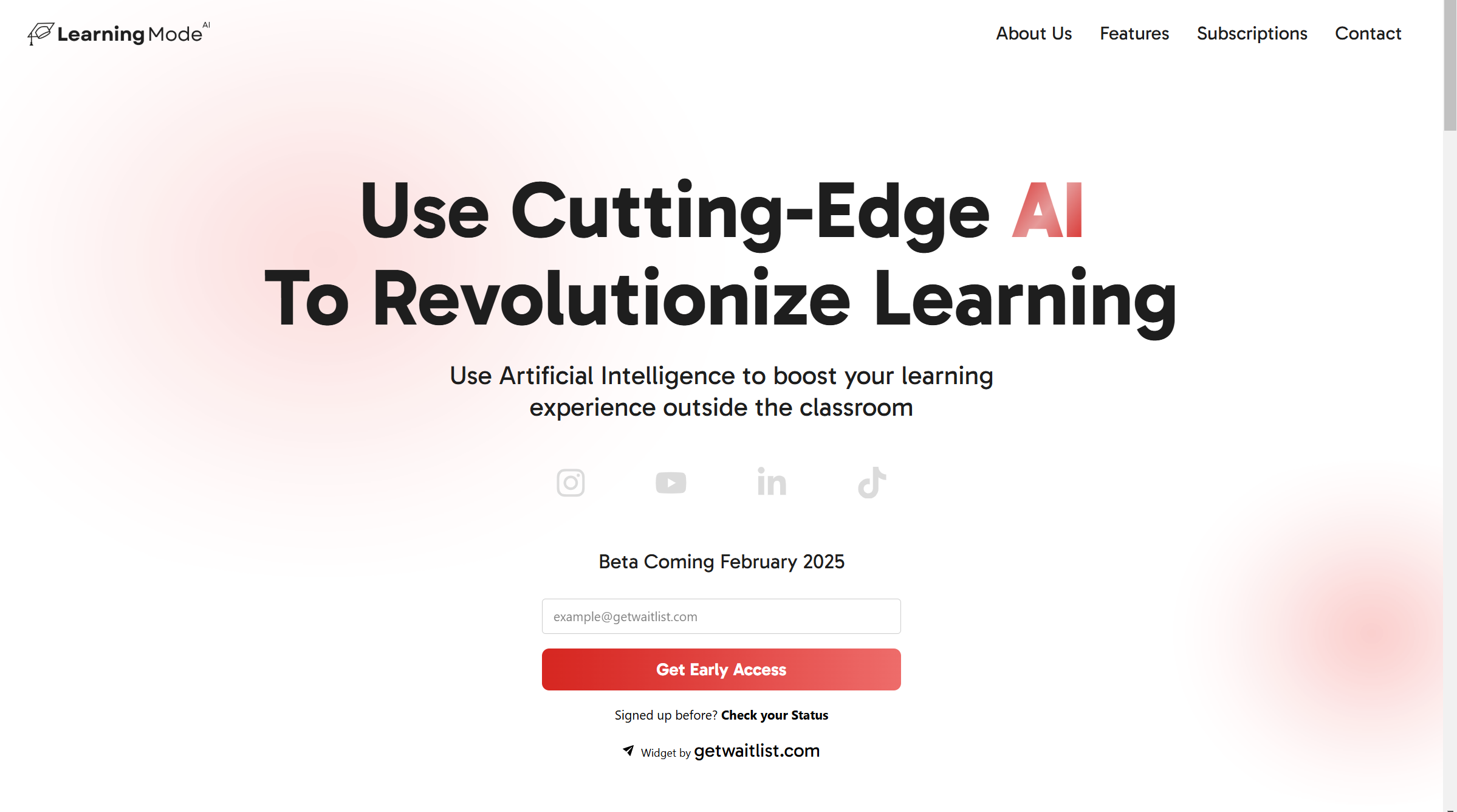 Home - Learning Mode AI